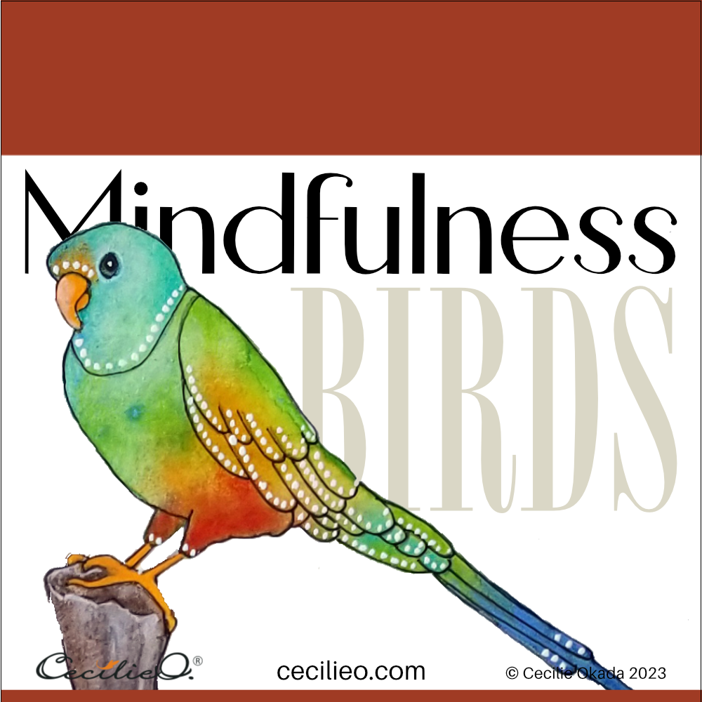 Birds in Bloom: Mindful Watercolor Painting