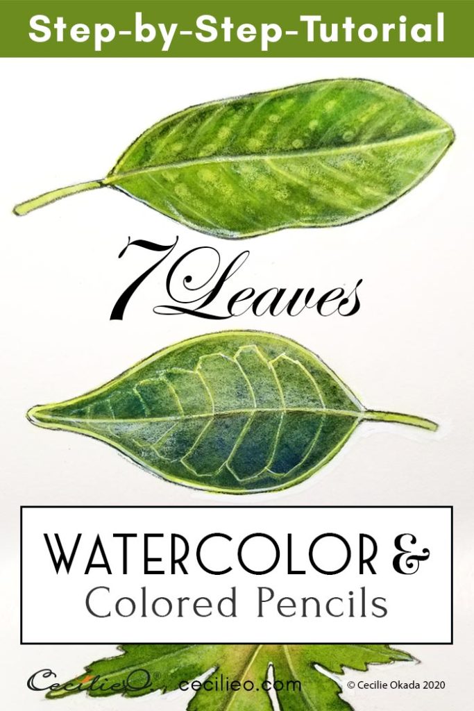 The Little Known and Easy Way to Watercolor Leaves