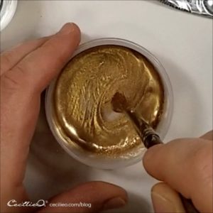 How To Make Gold Watercolor In Four Easy Steps