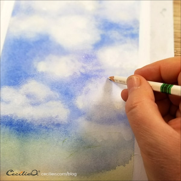 Discover How to Watercolor Clouds