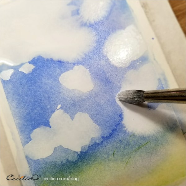 Discover How to Watercolor Clouds