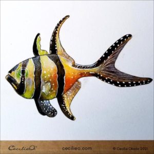 How to Identify Watercolor Values and Hues: Fish Tutorial