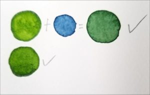 How to Paint a Water Drop in Watercolor: Leaf Study