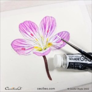 Watercolor Pencil Tutorial: A Fresh, Beautiful Flower