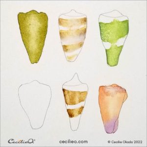 Watercolor Seashells Tutorial: Learn From My Mistakes