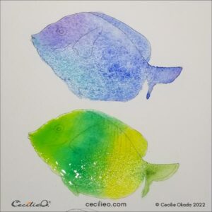 Mindfulness in Art: Paint Sparkling, Colorful Fish