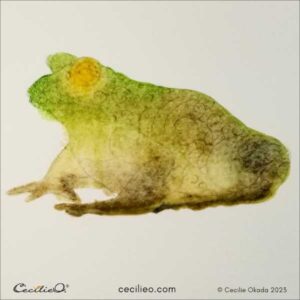 Paint a Stunning Bullfrog With Watercolor & Colored Pencils