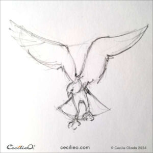 How to Draw a Bird in Flight