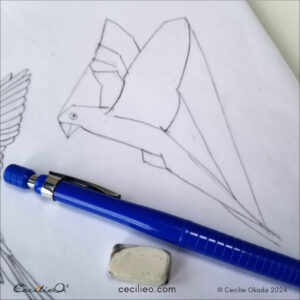 How to Draw a Bird in Flight